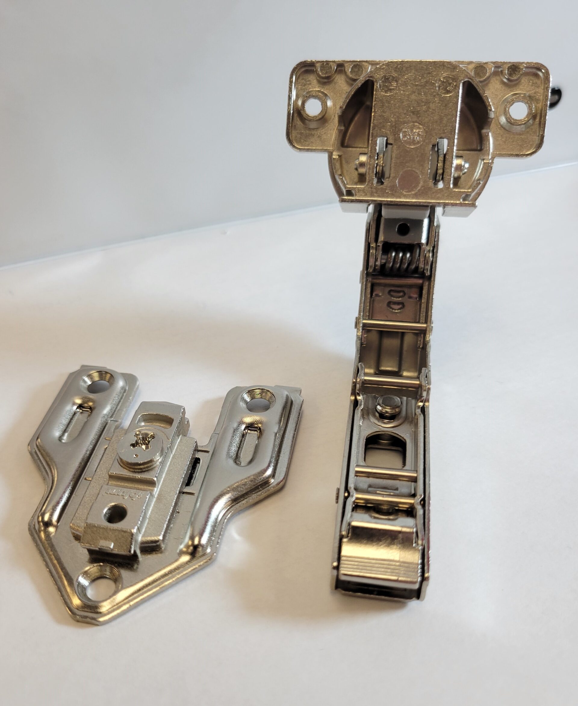 Hinge Set for Lazy Susan Bi-Fold Doors – Frameless Cabinets ...